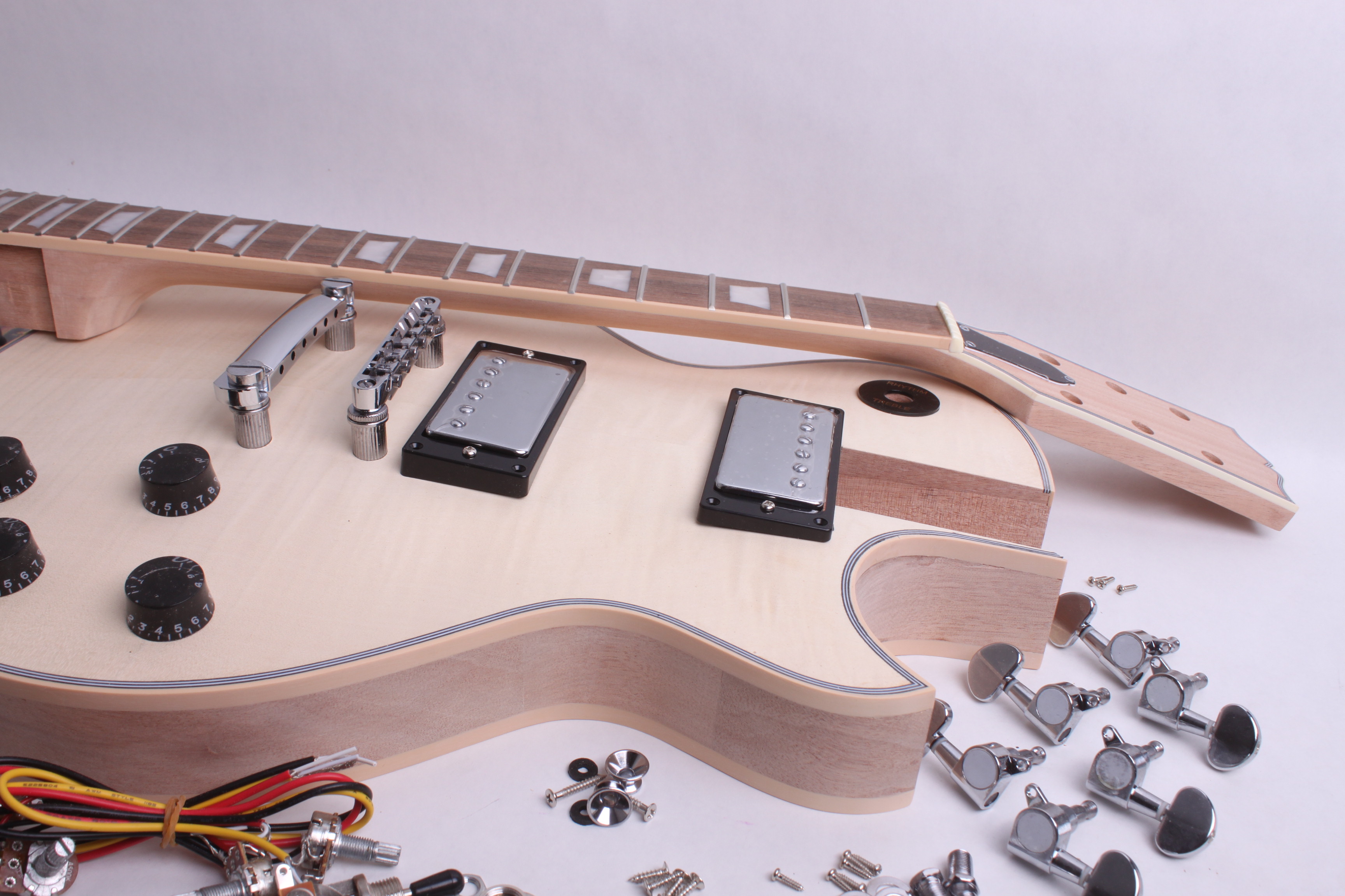 Electric Guitar Kit Lp Style Guitar Bodies And Kits From Byoguitar