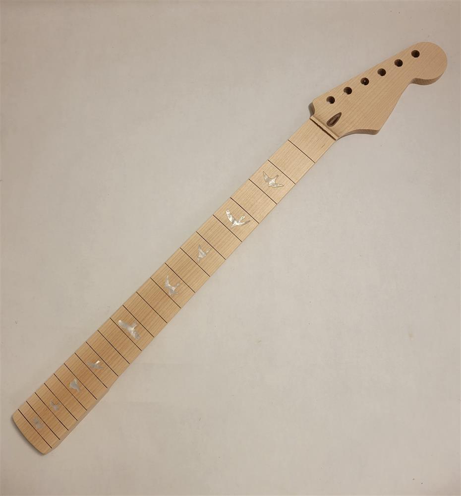 St Style Neck with Bird Inlays - Guitar bodies and kits from BYOGuitar