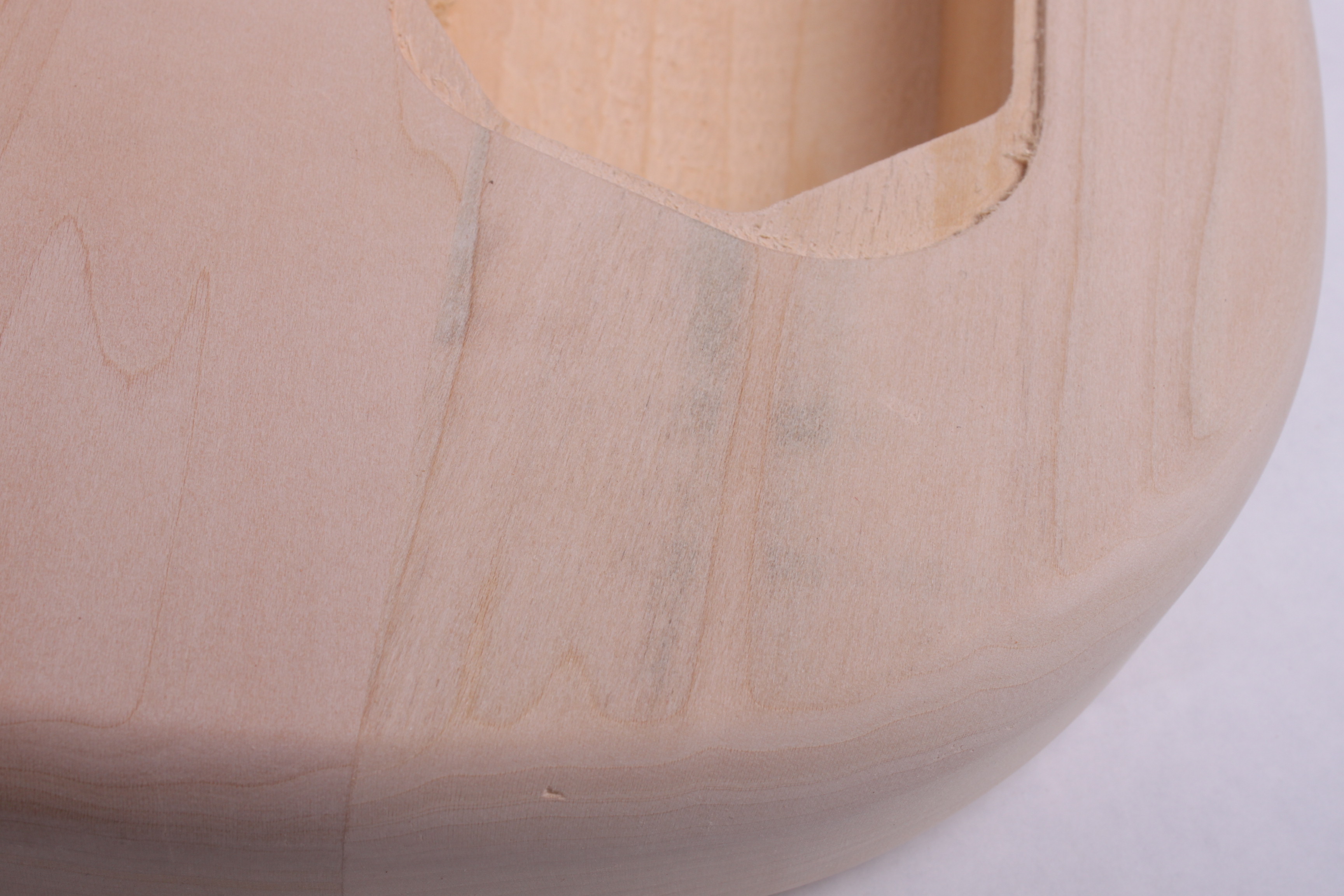 BYO Custom Shop Left-Handed Basswood Shredder Body Unfinished - Guitar ...