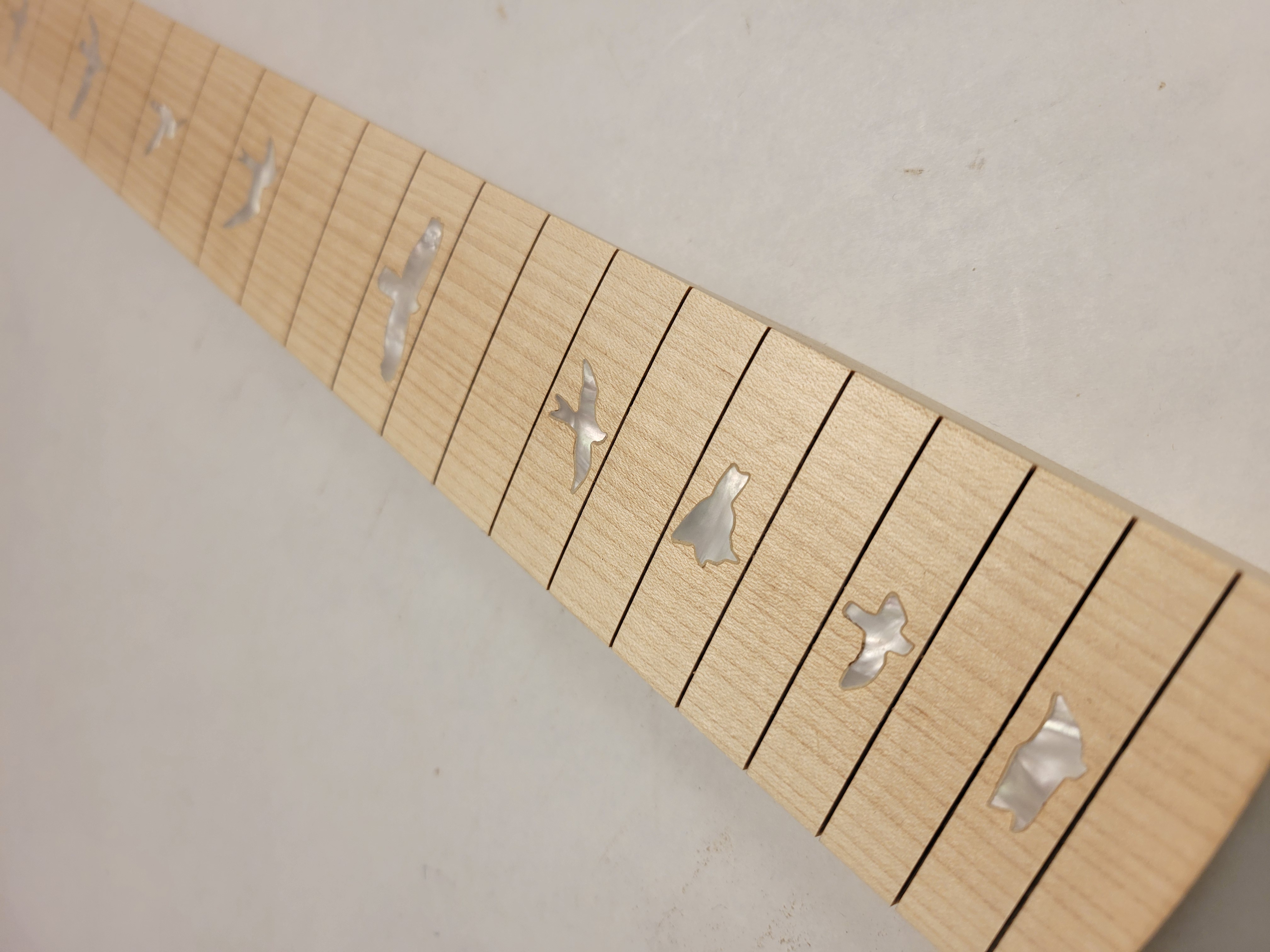 St Style Neck with Bird Inlays - Guitar bodies and kits from BYOGuitar